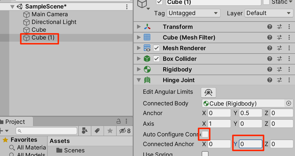 Unity HingeJoint | ジョイタスネット