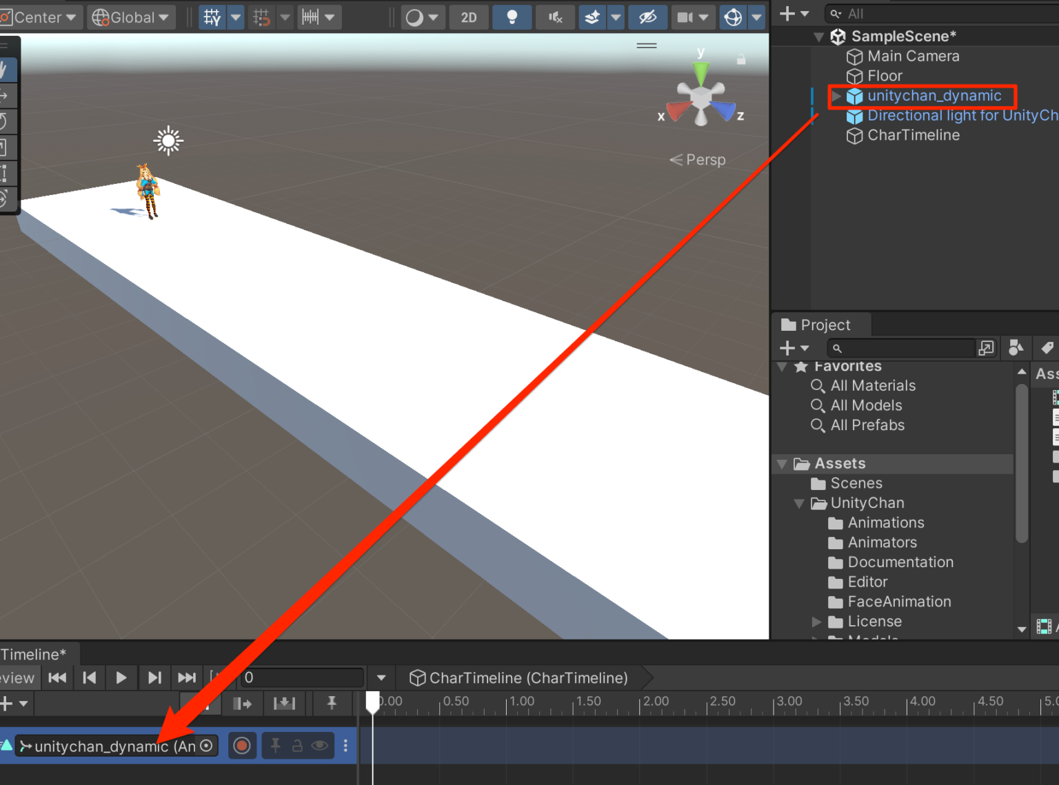 Unity timelineとcinemachineを使ってUnityちゃん大ジャンプ動画を作成する。 | ジョイタスネット